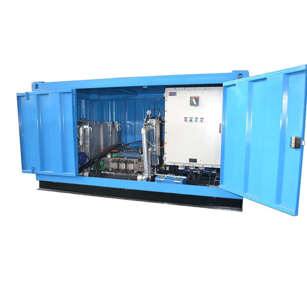 Explosion-proof Motor Drive High Pressure Water Jet Cleaning Machine